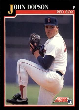 Amazon.com: 1991 Score #772 John Dopson MLB Baseball Trading Card ...