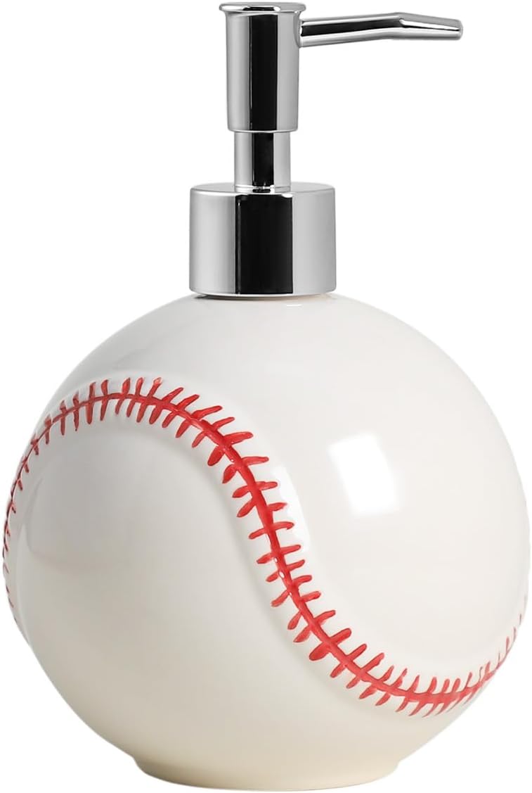 Amazon.com: Colias Wing Baseball Shape Soap Dispenser, Plastic Pump ...