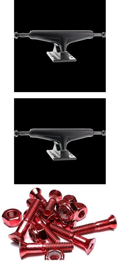 Amazon.com : Tensor Trucks Mag Light Black Skateboard Trucks - 5.0 ...