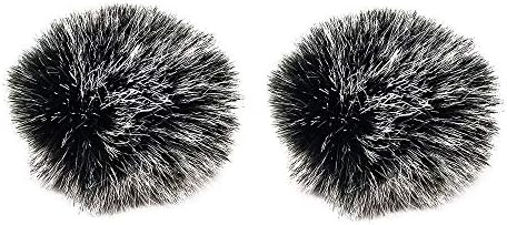 Furry Windscreen Micro Anti Vent Bonnet Microphone 2 Pack 0.5cm Manchon ...