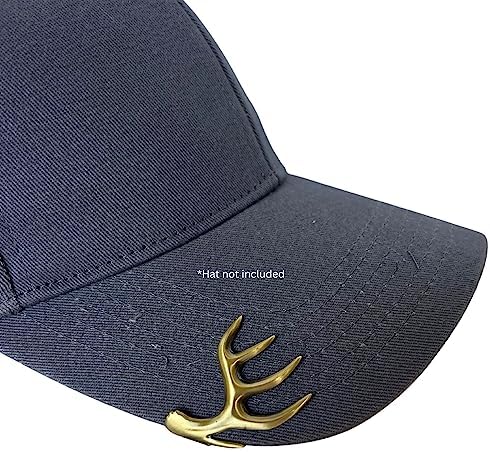 Amazon.com: Outdorz Elk-Inspired Brass Hat Brim Clip - A Durable and ...