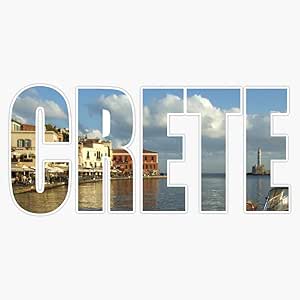 Amazon.com - Crete Vinyl Decal Bumper Sticker 5"