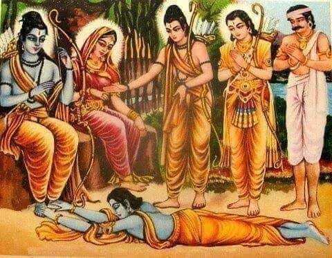 Samriddhi Ramayan Chitrkoot Bharat Ram Milan Prasang Vinyl Gloss Office ...