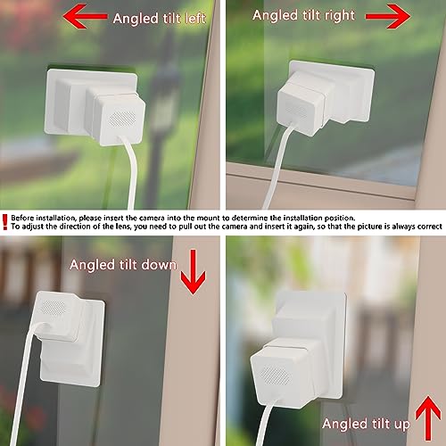 Snapklik.com : Teccle Angled Window Mount For Wyze Cam OG