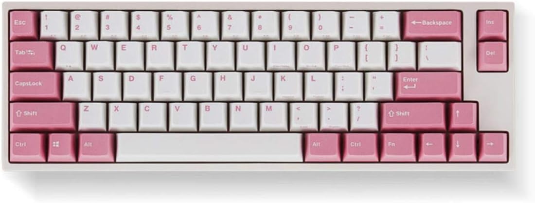 Amazon.com: FC660M OE Light Pink OEM Profile PBT DoubleShot Kecap 66 ...