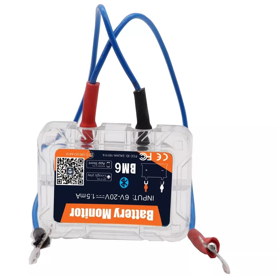 Amazon.com: GuliTech Wireless Bluetooth 4.0 12V Battery Monitory ...