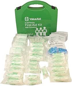 Value Aid HSE Compliant Workplace First Aid Kit (21-50 Person) : Buy ...