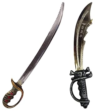 Buy BookMyCostume Sword Indian Talwar Plastic Toy Accessory - Silver ...