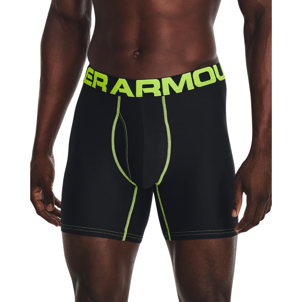 Snapklik.com : Under Armour Mens Standard Tech 6-inch Boxerjock 2-Pack