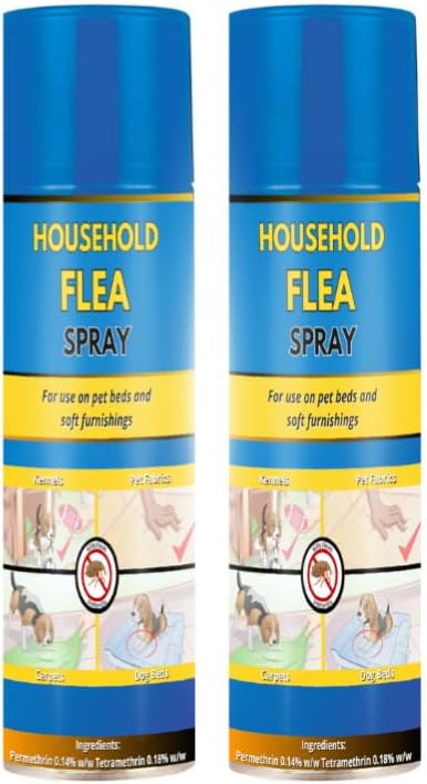 Advanced Flea Killer Spray 2 Pack - Household Flea Spray For The Home ...