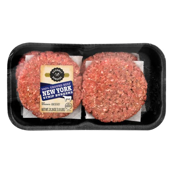Amazon.com: Weis, Ny Strip Burger Patty, 21.2 Ounce : Grocery & Gourmet ...