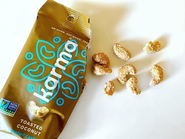 Snapklik.com : Toasted Coconut Cashews By Karma Nuts, Whole, Sweet ...