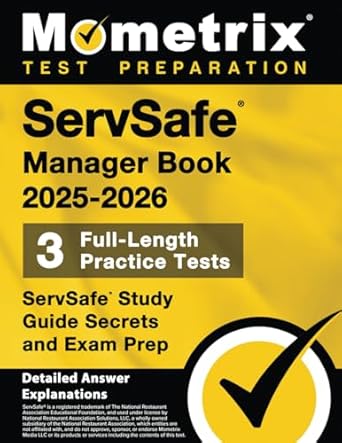 ServSafe Manager Book - Full-Length Practice Tests, ServSafe Study ...