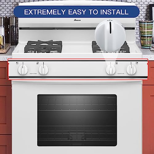 Range Burner Knob White 8273104, Gas Stove Knob Replacement Part Fit ...