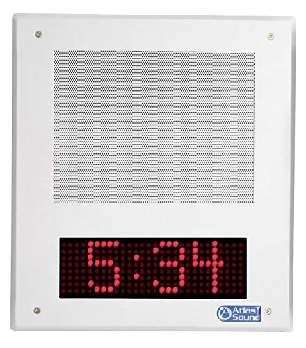Atlas Sound IP Speaker with Digital Clock - I8SC-CK - VOIP Phone ...