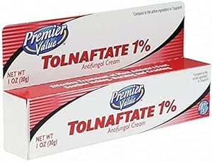 Amazon.com: Premier Value Tolnaftate Cream 1%, 1 Ounce : Health & Household