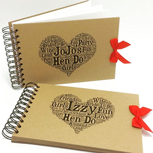 Personalised A5/A4/A3 Hen Do Scrapbook, Photo Album, Memory Book, Gift ...