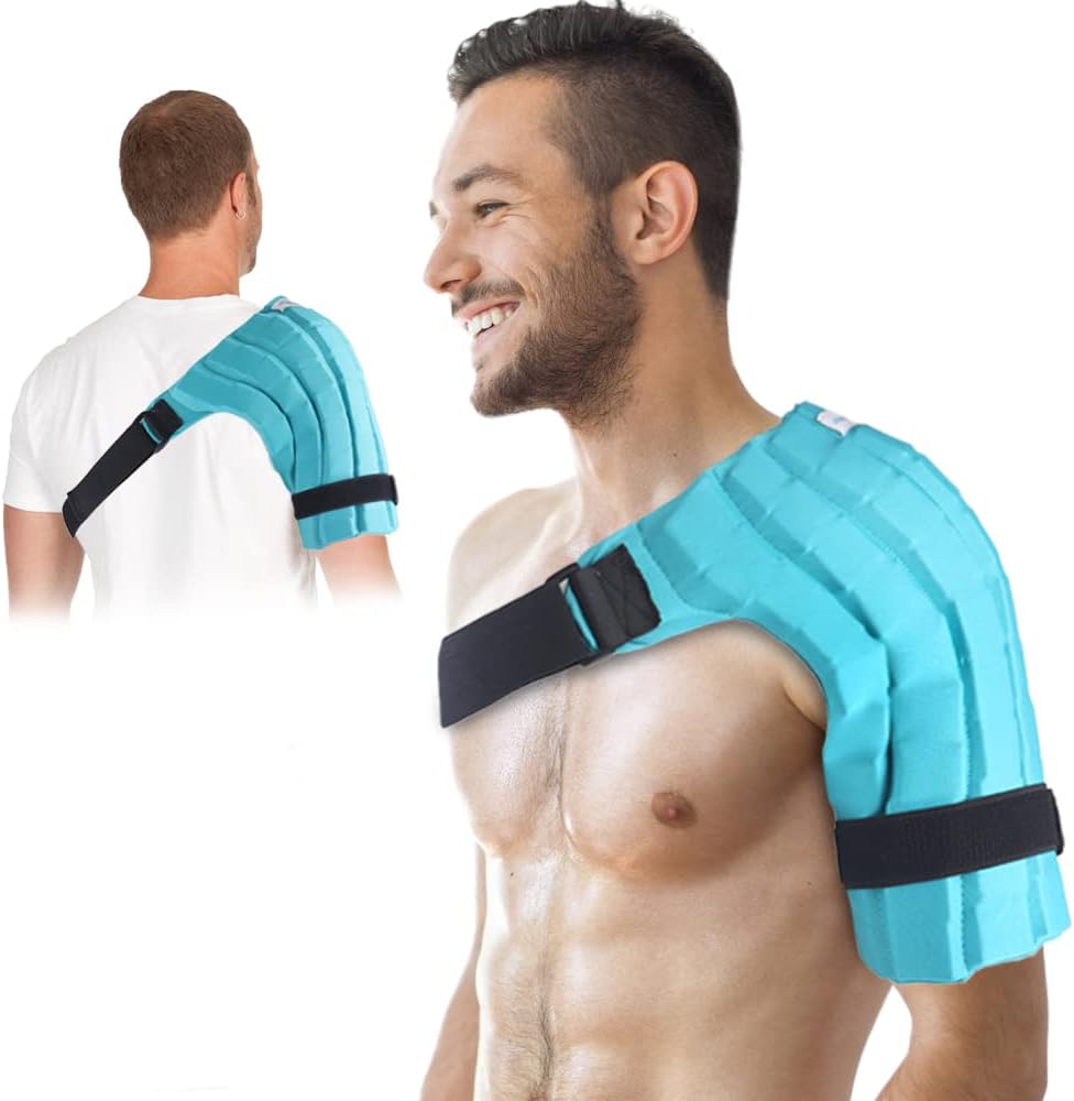 Amazon.com: Comfcube Shoulder Ice Pack Rotator Cuff Cold Therapy, 2 ...