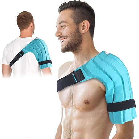Amazon.com: Comfcube Shoulder Ice Pack Rotator Cuff Cold Therapy, 2 ...