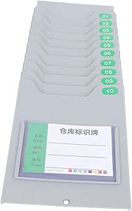 Amazon.com : 1pc Material Card Board Time Badge Mount Shelf Clock Card ...