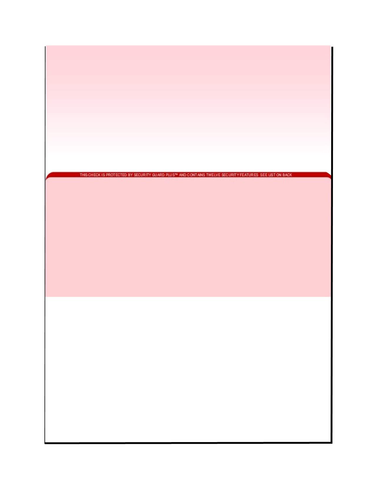 Amazon.com: Zapco High-Security Check Paper, Red w Complex Background ...