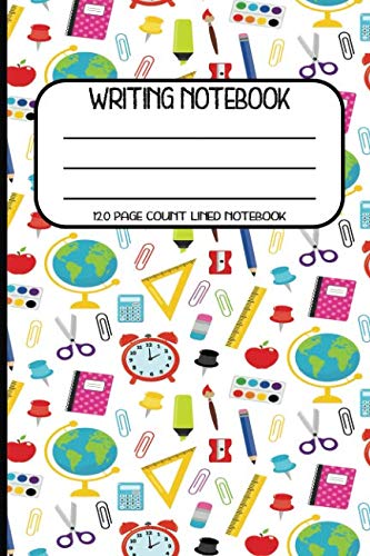 Amazon.com: Writing Notebook: 120 Page Count Lined Notebook ...