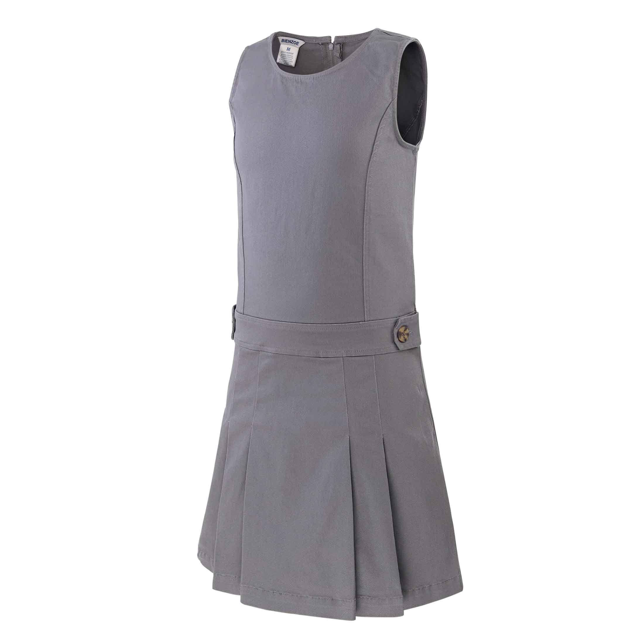 Snapklik.com : Girls School Uniform Jumper: Kids Cotton Stretch ...