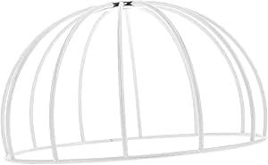 Cabilock Lampshade Stand Aura Frame Wire Lamp Shade Table Light Shade ...