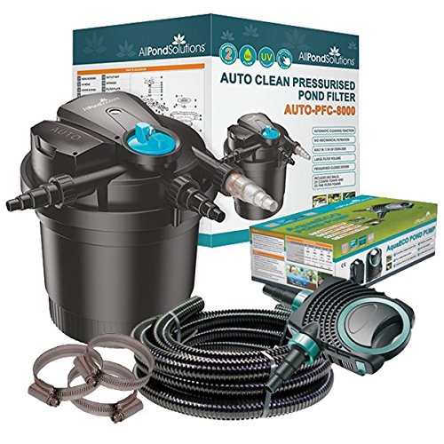 Buy allpondsolutions Auto Cleaning Pressurised Koi Fish Pond Filter ...
