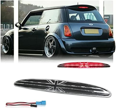 Amazon.com: GSOWO Clear Lens LED 3rd Brake Light for 2002-2006 MINI ...