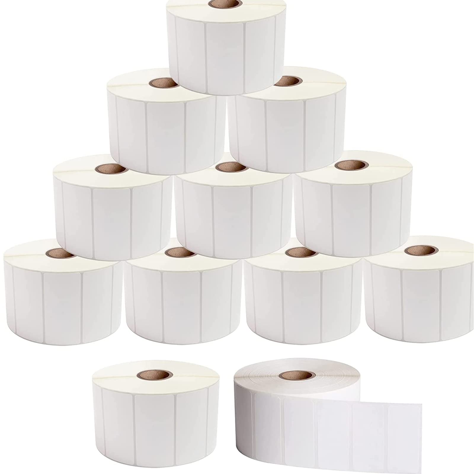 Buy 2"x 1" Direct Thermal Labels Sticker Labels Direct Thermal Barcode ...