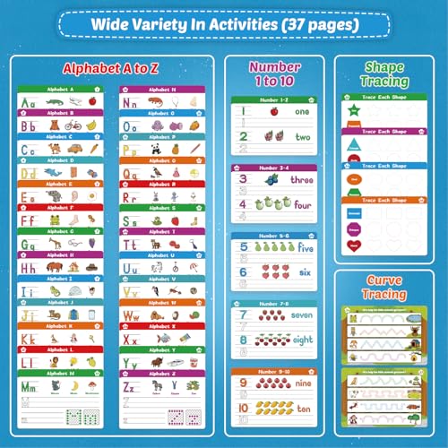 Snapklik.com : Handwriting Practice For Kids,Learn To Write,Pre K ...