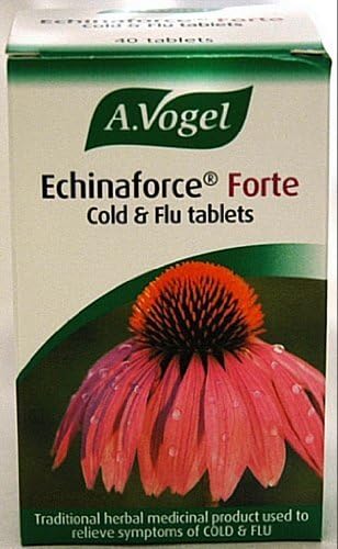 Echinaforce Forte, Echinacea Cold and Flu Tablets. 40 Tablets : Amazon ...