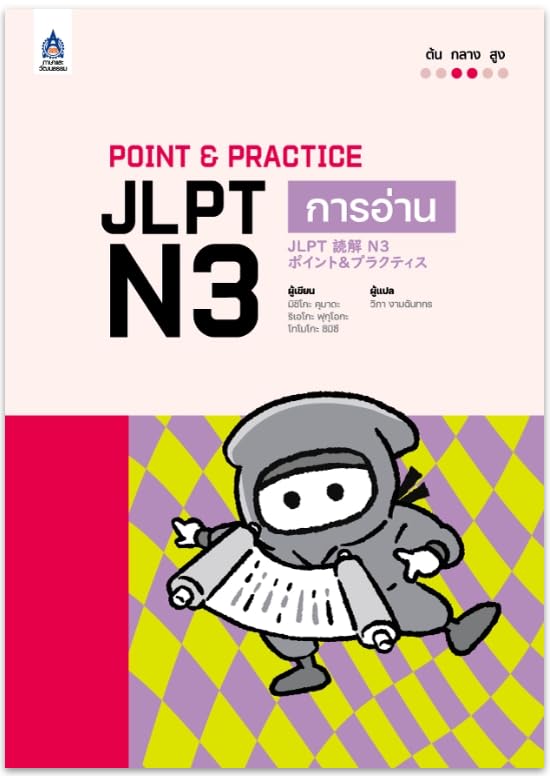 Point & Practice JLPT N3 การอ่าน 【タイ語版】JLPT 読解 N3 ポイント＆プラクティス | Michiko ...
