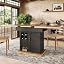 FammyLoft Extendable Dining Table 4-6 Seater, Kitchen Table with Snack ...
