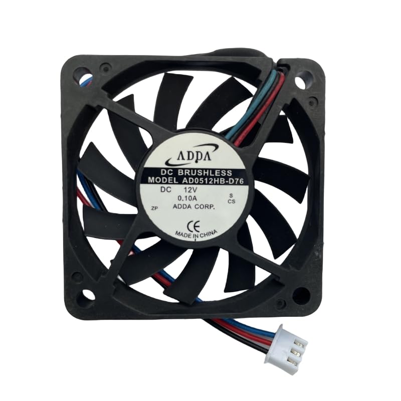 Amazon.com: New AD0512HB-D76 Cooling Fan DC12V 0.10A 50 * 50 * 10mm 5cm ...