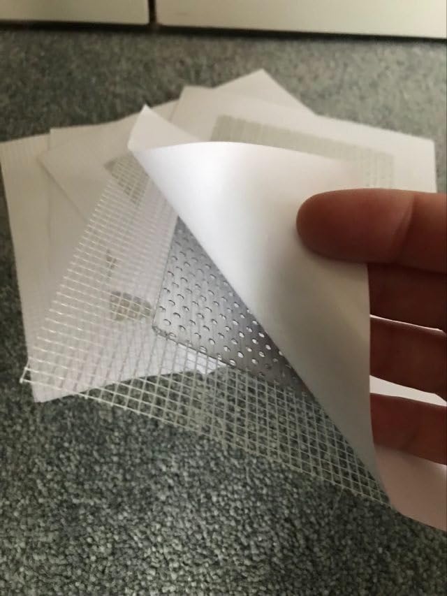 7-Piece Set Drywall Hole Repair Patch Drywall Repair Kit Aluminum Wall ...