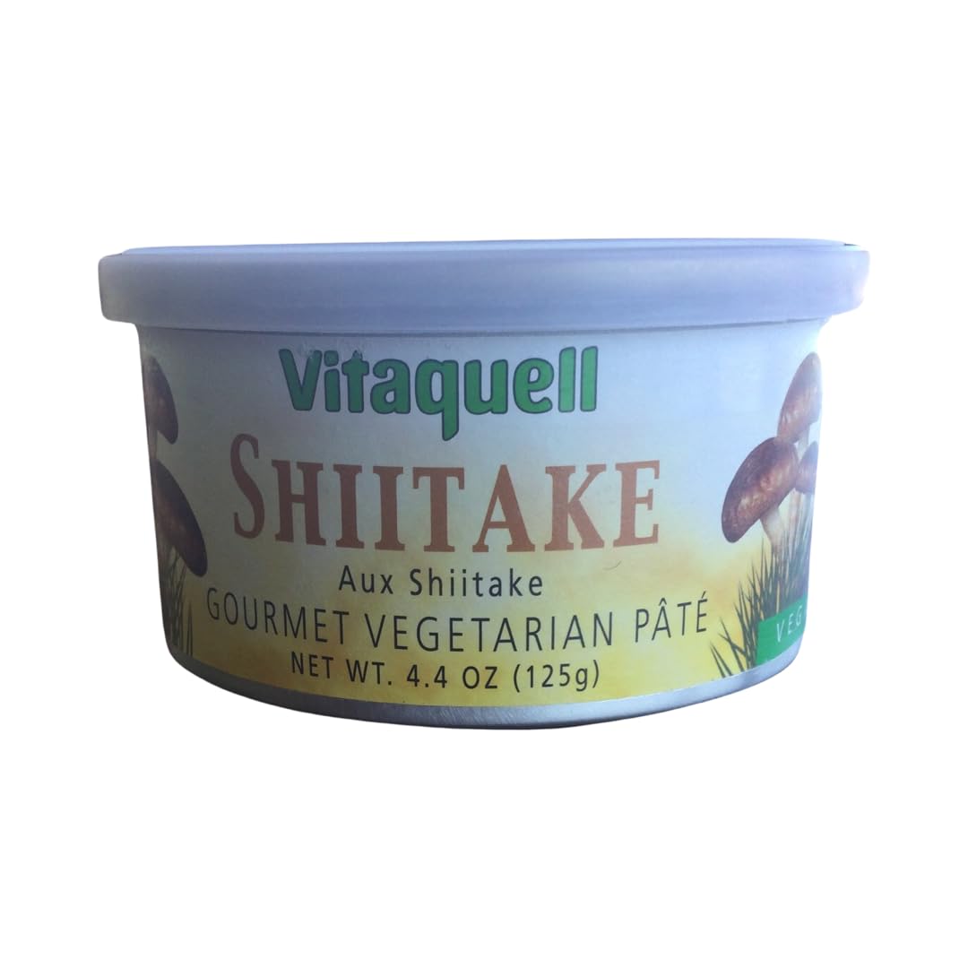 Amazon.com : Vitaquell Shiitake Pate| Vegan Pate| Mushroom Pate| Plant ...