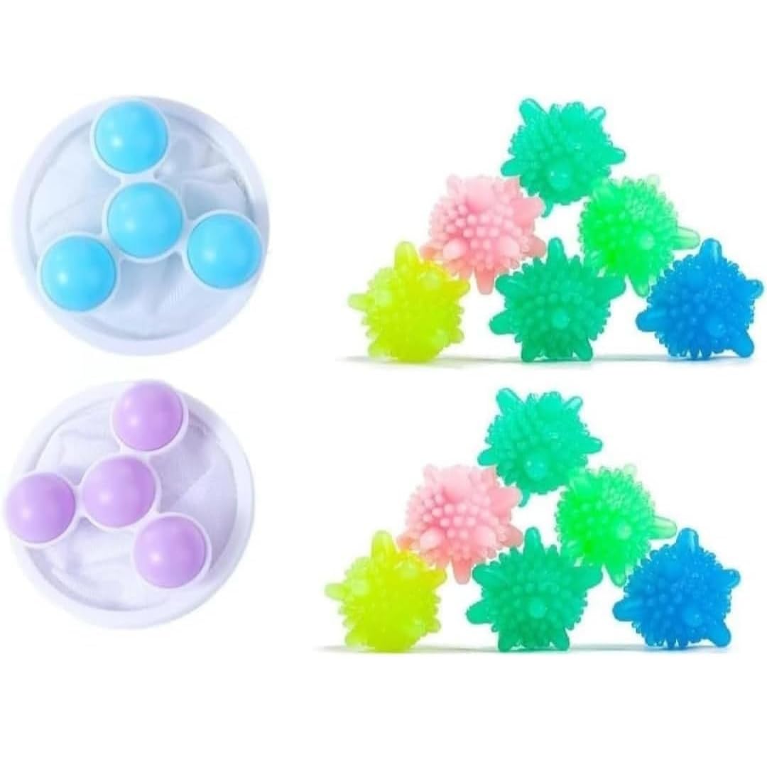 Kilo Cool Hvac 10 Pcs Reusable Anti Winding Laundry Balls Silicone ...