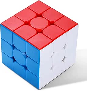 Amazon.com: CFMOUR Speed Cube 3x3x3 - Full Size 55mm, Moyu Stickerless ...