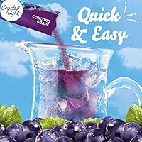 Amazon.com : Crystal Light Sugar-Free Concord Grape Low Calories Powdered Drink Mix 6 Count ...