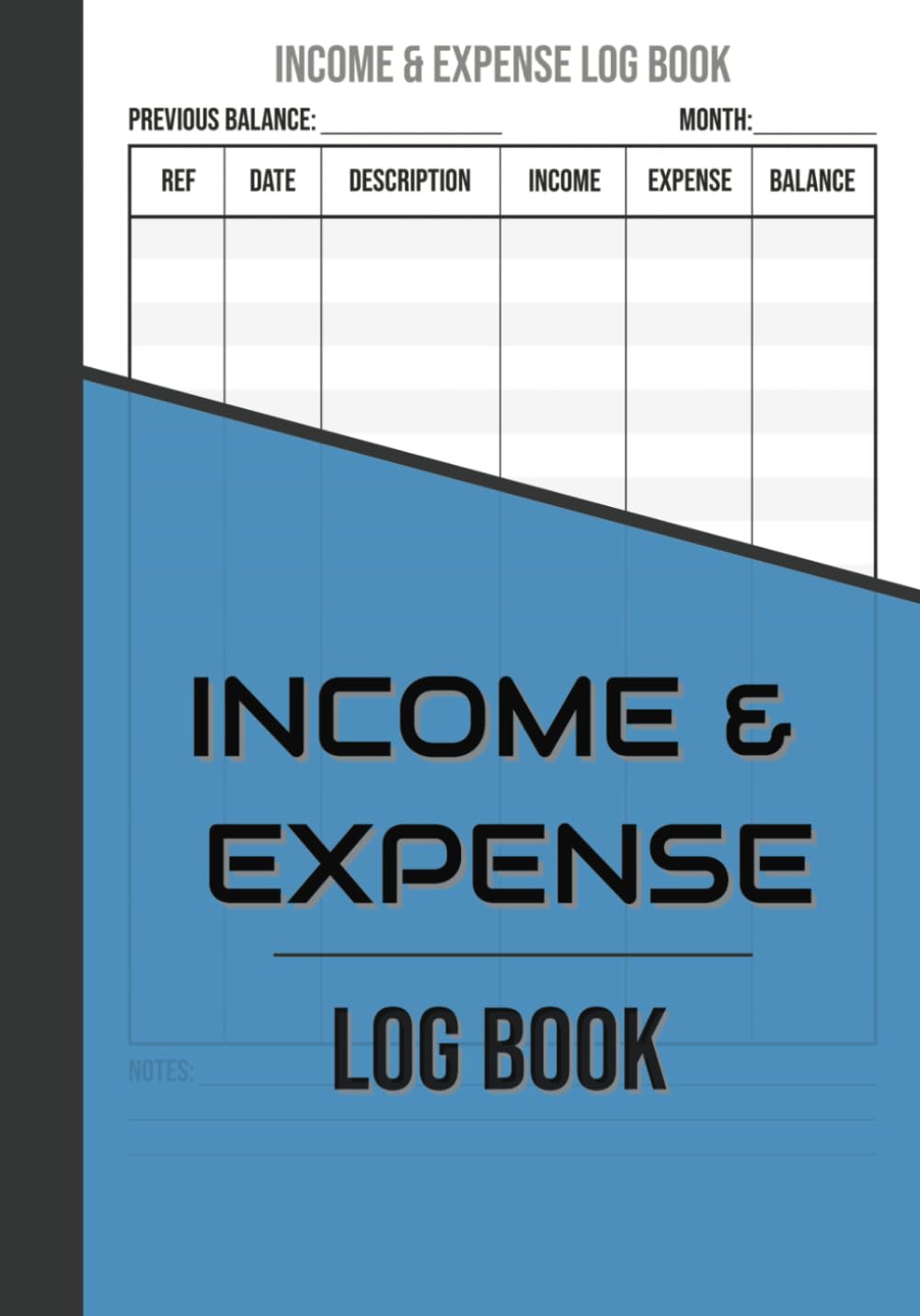 Amazon.com: Income And Expense Log Book: Daily and Monthly Financial ...