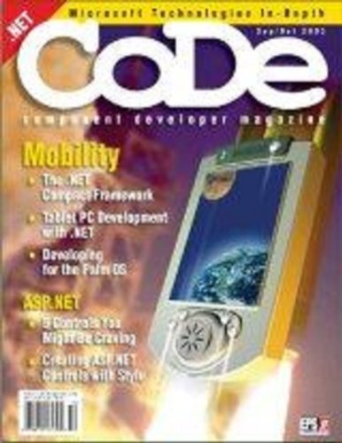 Amazon.com: CODE Magazine - 2003 - September/October (Ad-Free!) eBook ...
