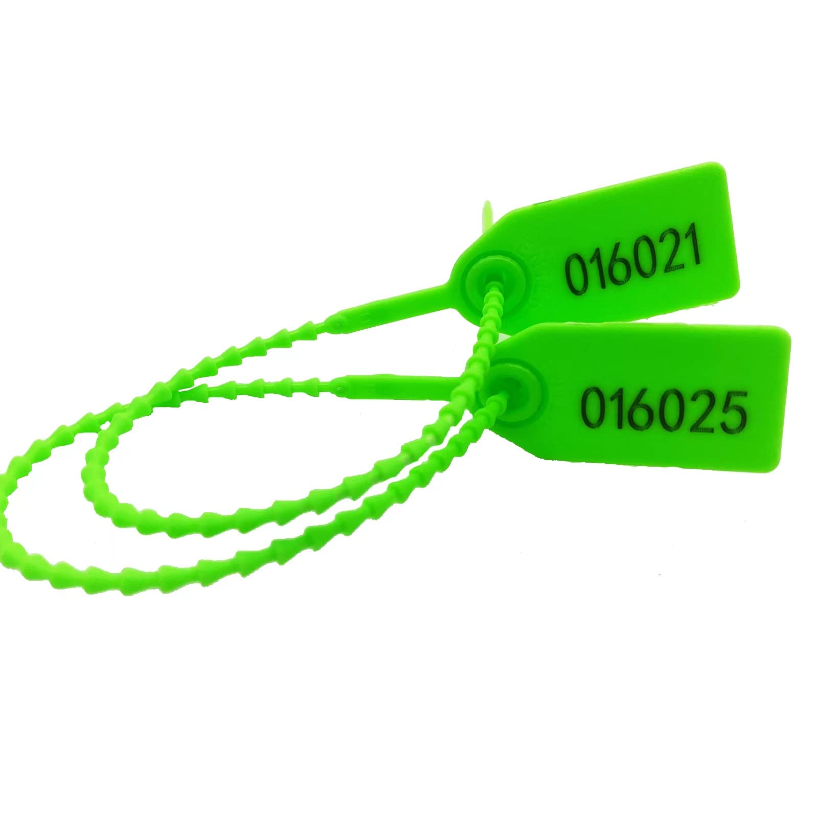 Buy 100Pcs Pull-Tite Plastic Seals Numbered Security Tags Plastic ...