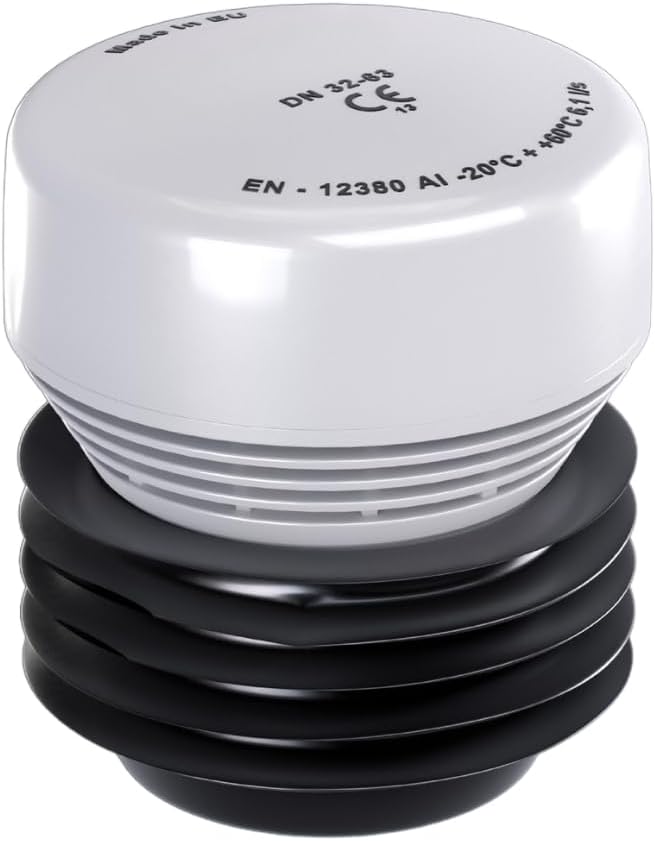 HypAir Balance - Aeratore per tubi DN 32-63 o DN 70-110, valvola di ...