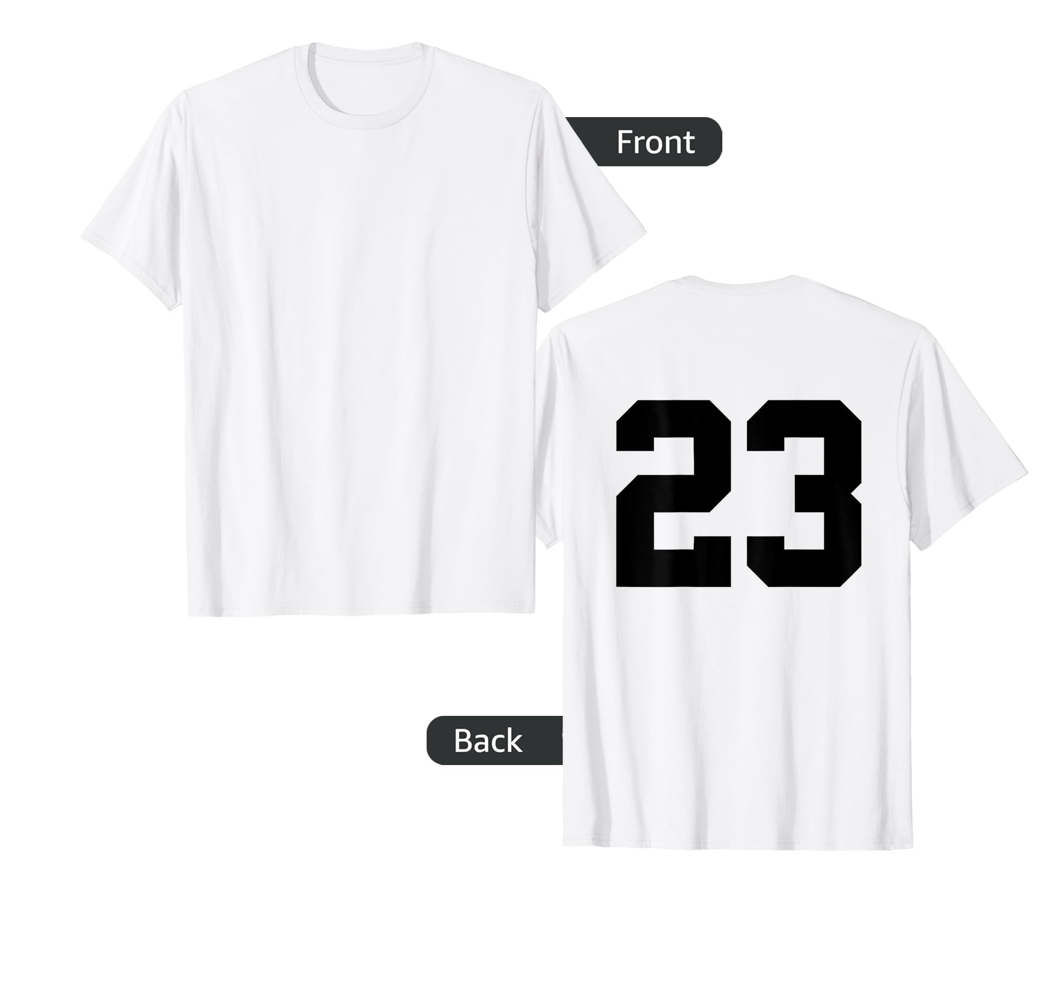 Number 23 Shirt Number 23 T Shirts For Sale | Redbubble