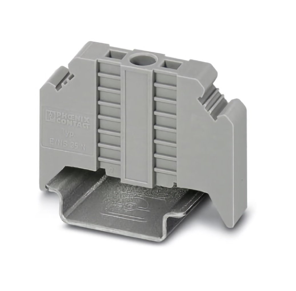 Phoenix Contact, 0800886, E/NS 35 N End Clamp, For Use With Phoenix DIN ...