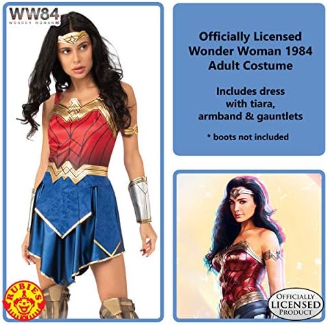 Amazon.com: Rubie's Women's DC Comics WW84 Wonder Woman Costume Set ...