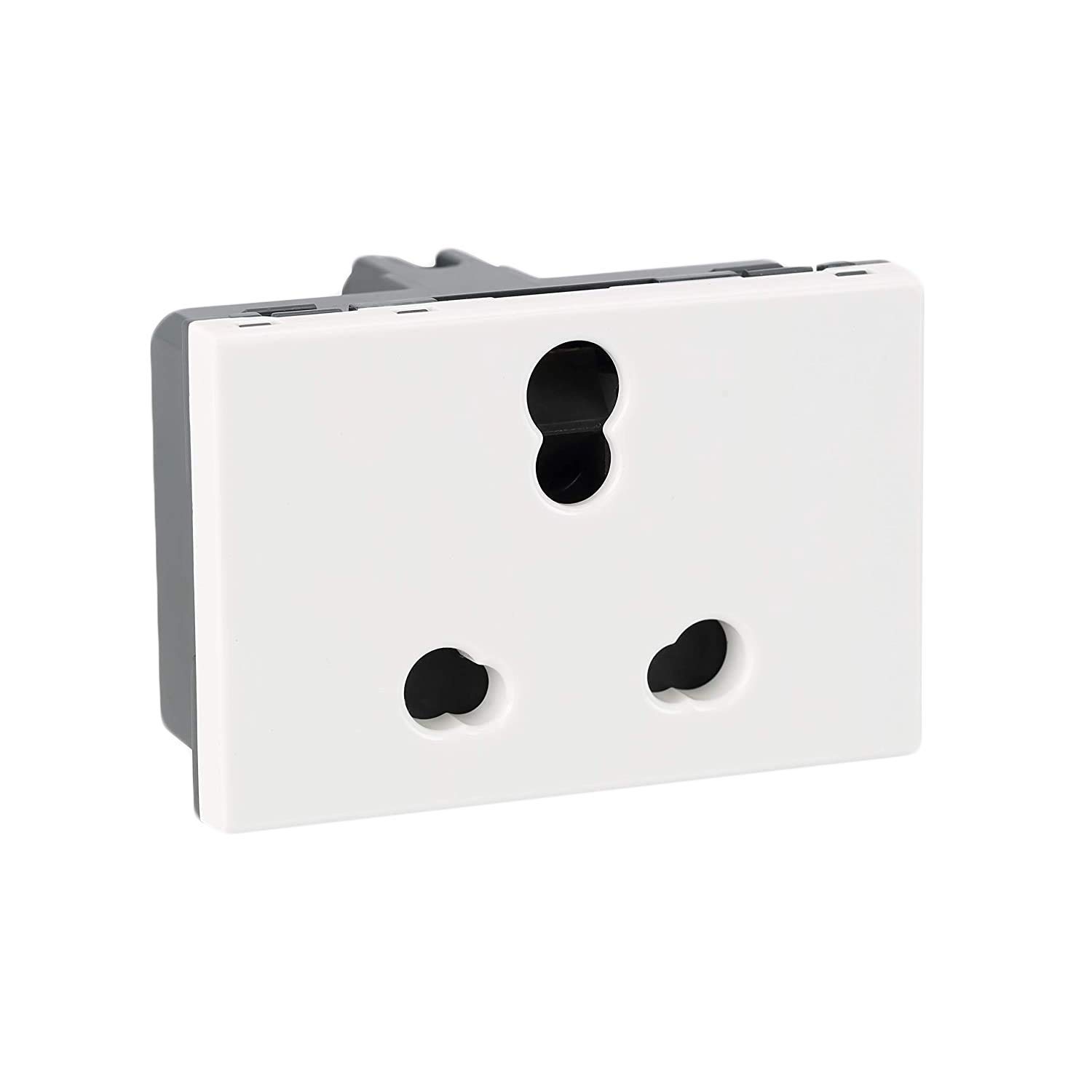 Buy Legrand Arteor Indian Standard Socket (2P+Earth) (White, Pack of 5 ...