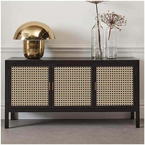 Primst Rattan Wallpaper, Self-Adhesive Furniture Sticker Retro 3D ...